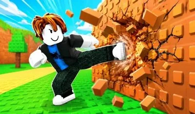 Obby Smash Walls: +1 Power Per Click - MiniPlay